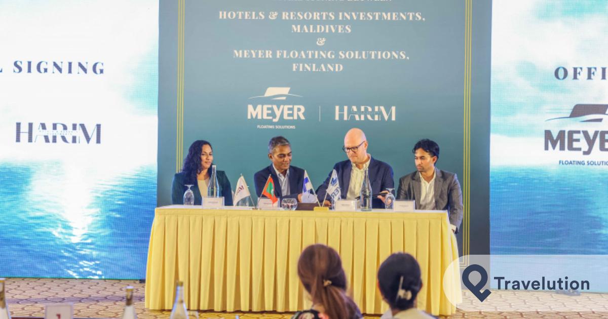 HARIM and Meyer Floating Solutions: Floating Water Villas