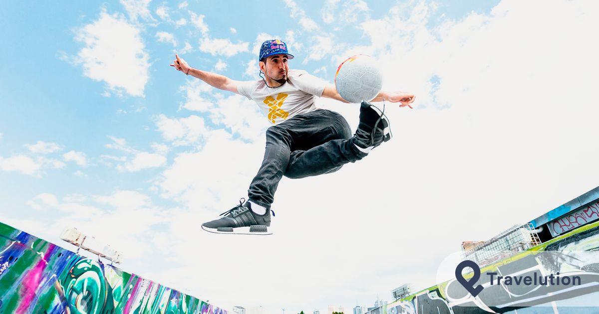 Freestyle Football World Champion at The St. Regis Maldives